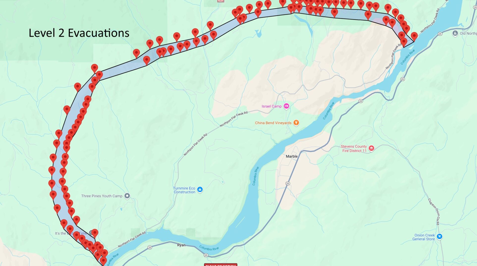 Crews continue firefighting efforts on 3,200-acre Hope Fire in Stevens ...