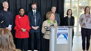 Spokane Mayor Lisa Brown speaks on public safety following recent ...