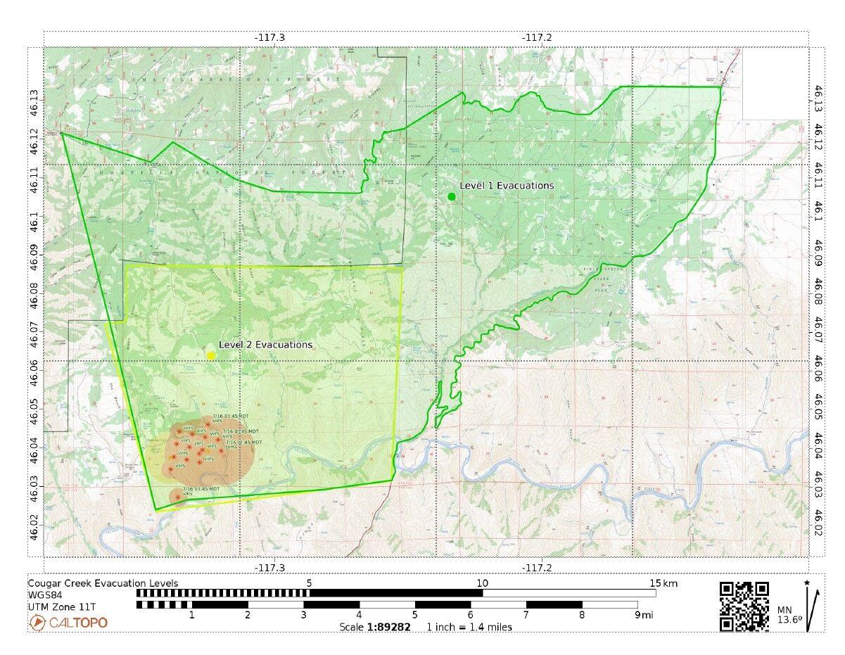 Level 3 (Go Now) evacuations ordered for 520-acre wildfire burning in ...