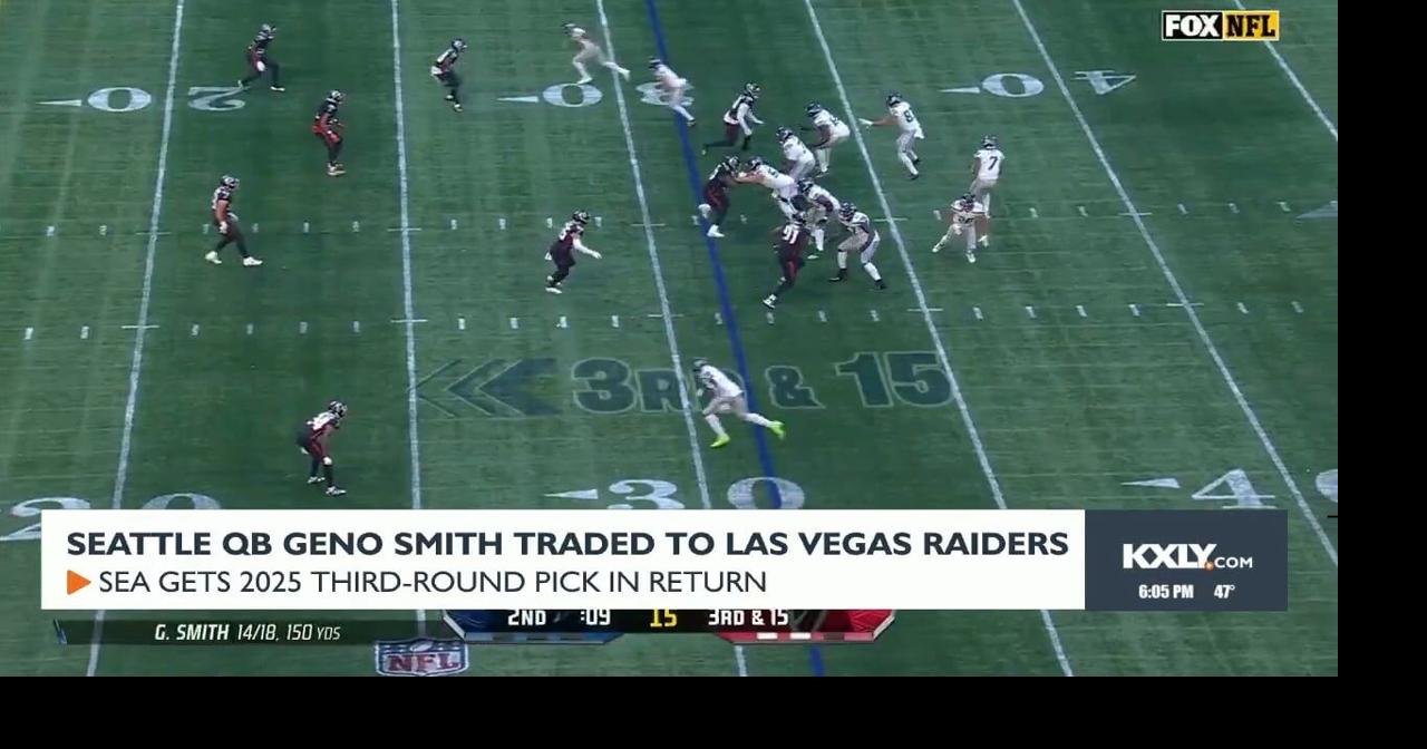 Seahawks quarterback Geno Smith traded to Las Vegas Raiders | Video ...
