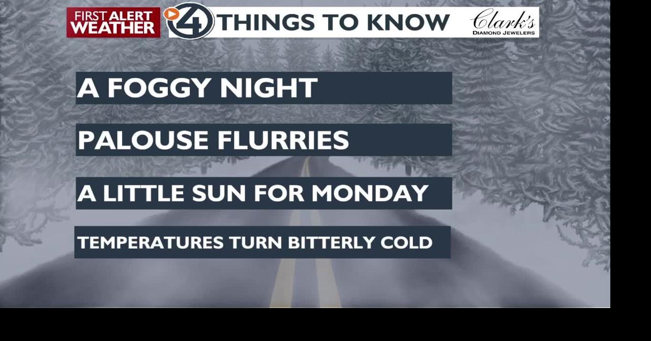 Fog, flurries, and a big cool down in the forecast – Matt | Forecast ...