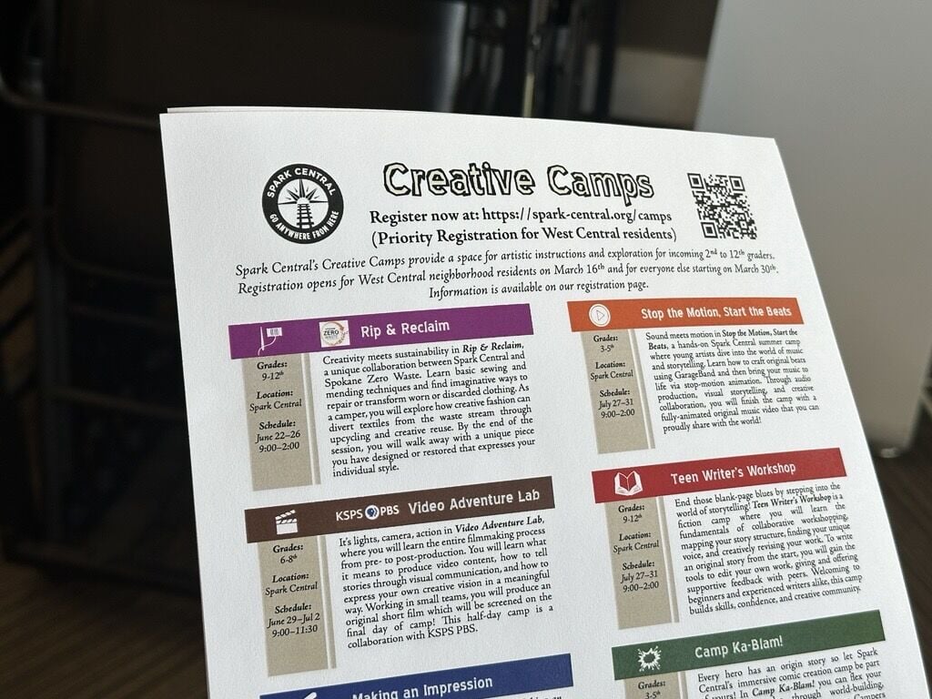 Spark Central offers free summer camps for kids in Spokane | News ...