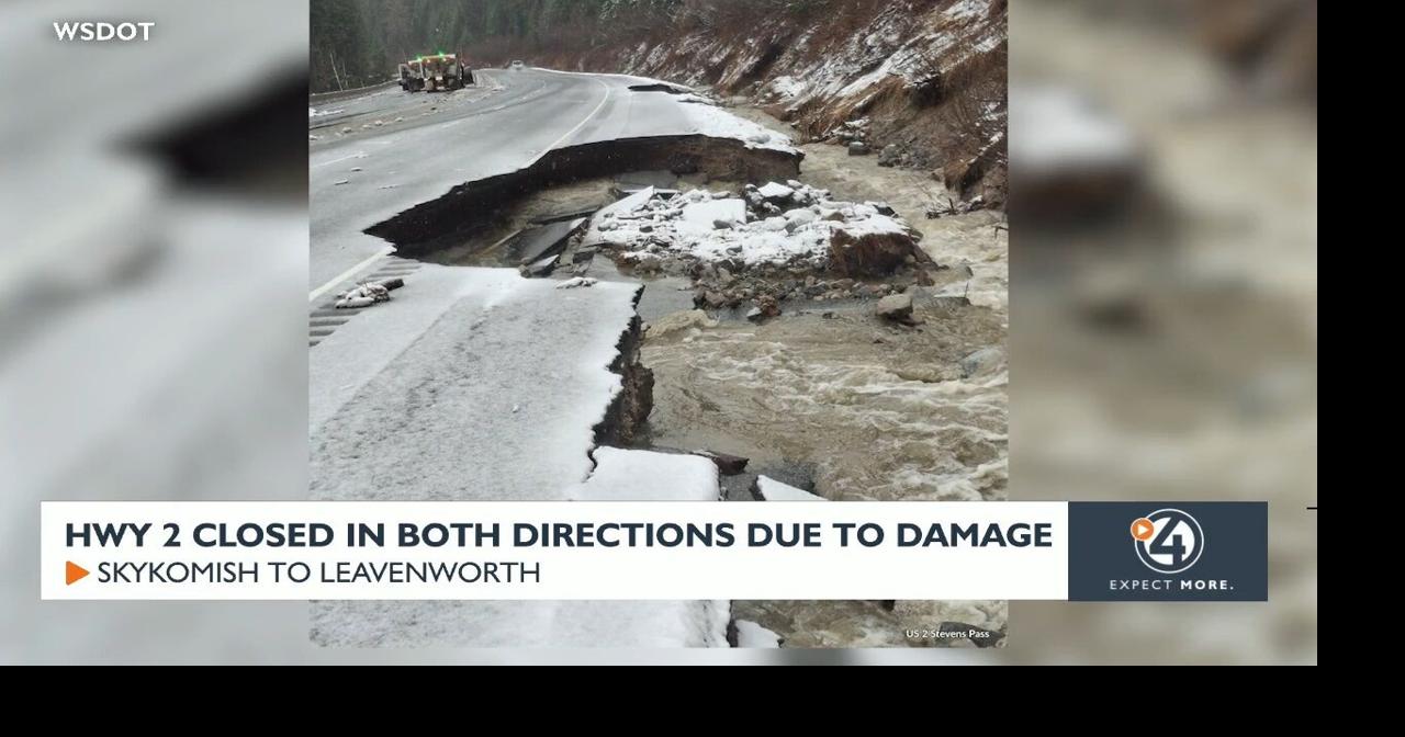 Highway 2 remains closed for repairs | Video | kxly.com