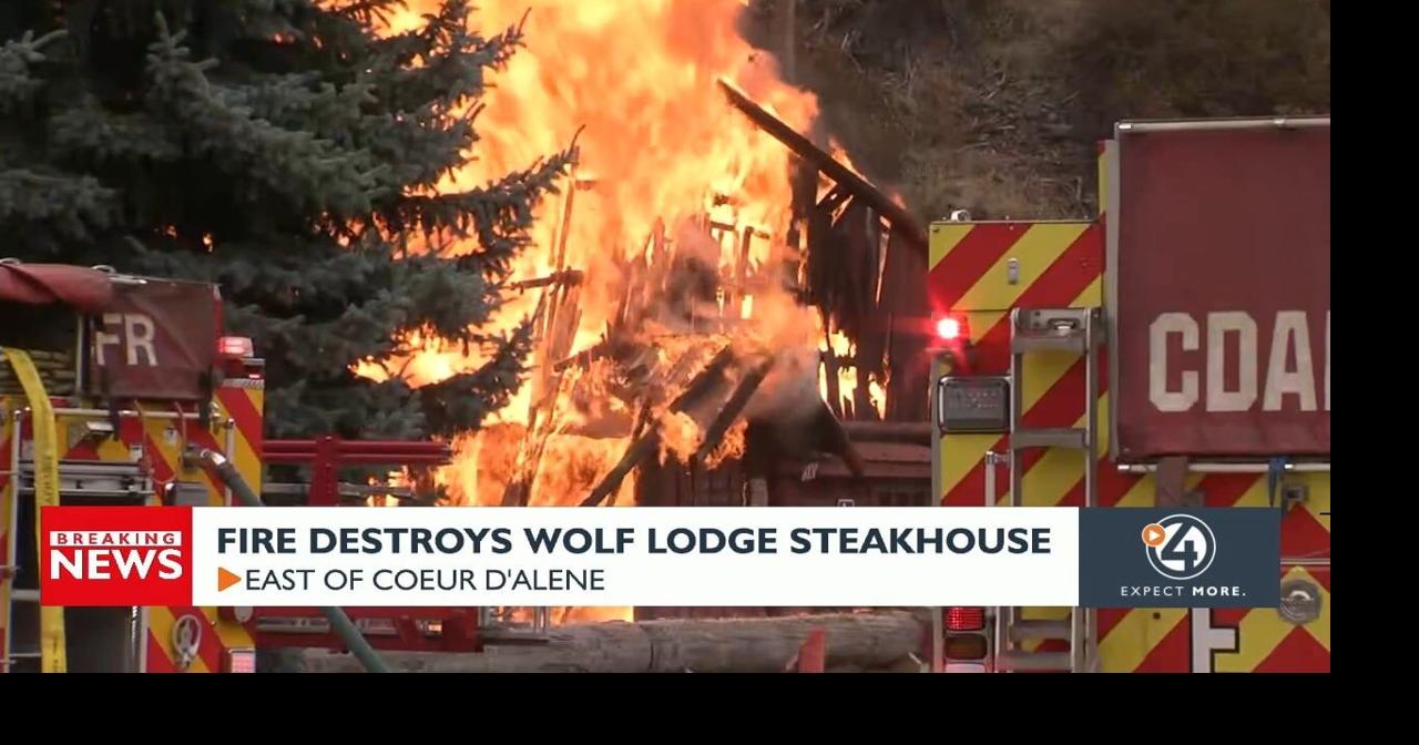 Fire destroys Wolf Lodge Inn near Coeur d'Alene, three firefighters ...