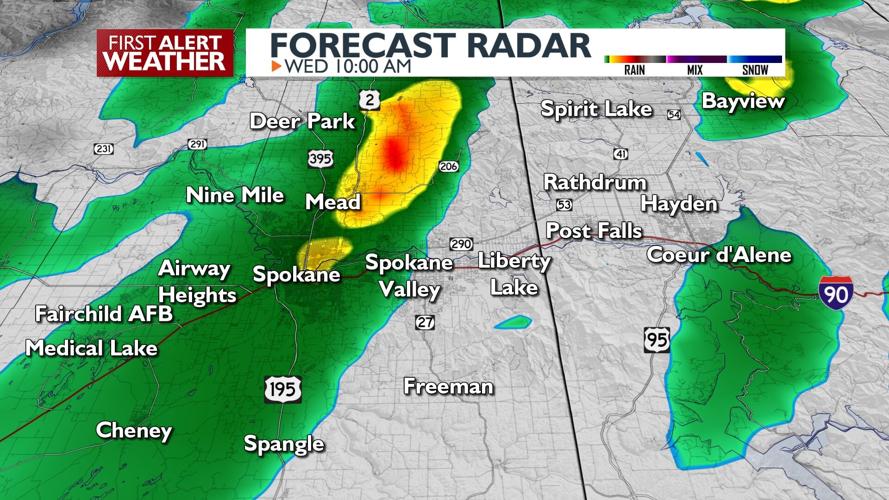 ☂Fingers crossed: a slight chance of needed rain in the Wednesday ...