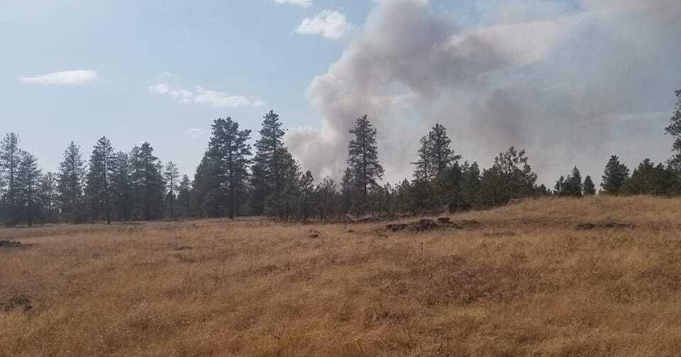 All evacuations lifted for wildfire burning east of Cheney | Firewatch ...