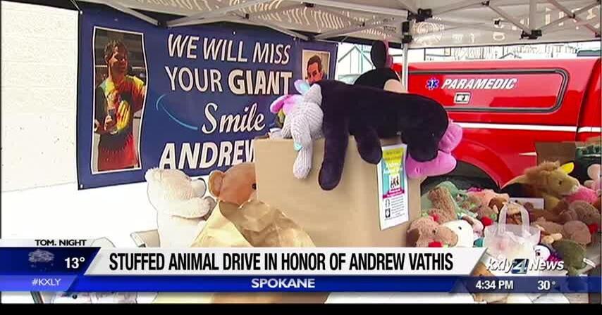 Overwhelming response for stuffed animal drive honoring Andrew Vathis ...