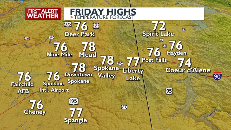 Hazy sunshine and mild temperatures – Mark | Forecast | kxly.com
