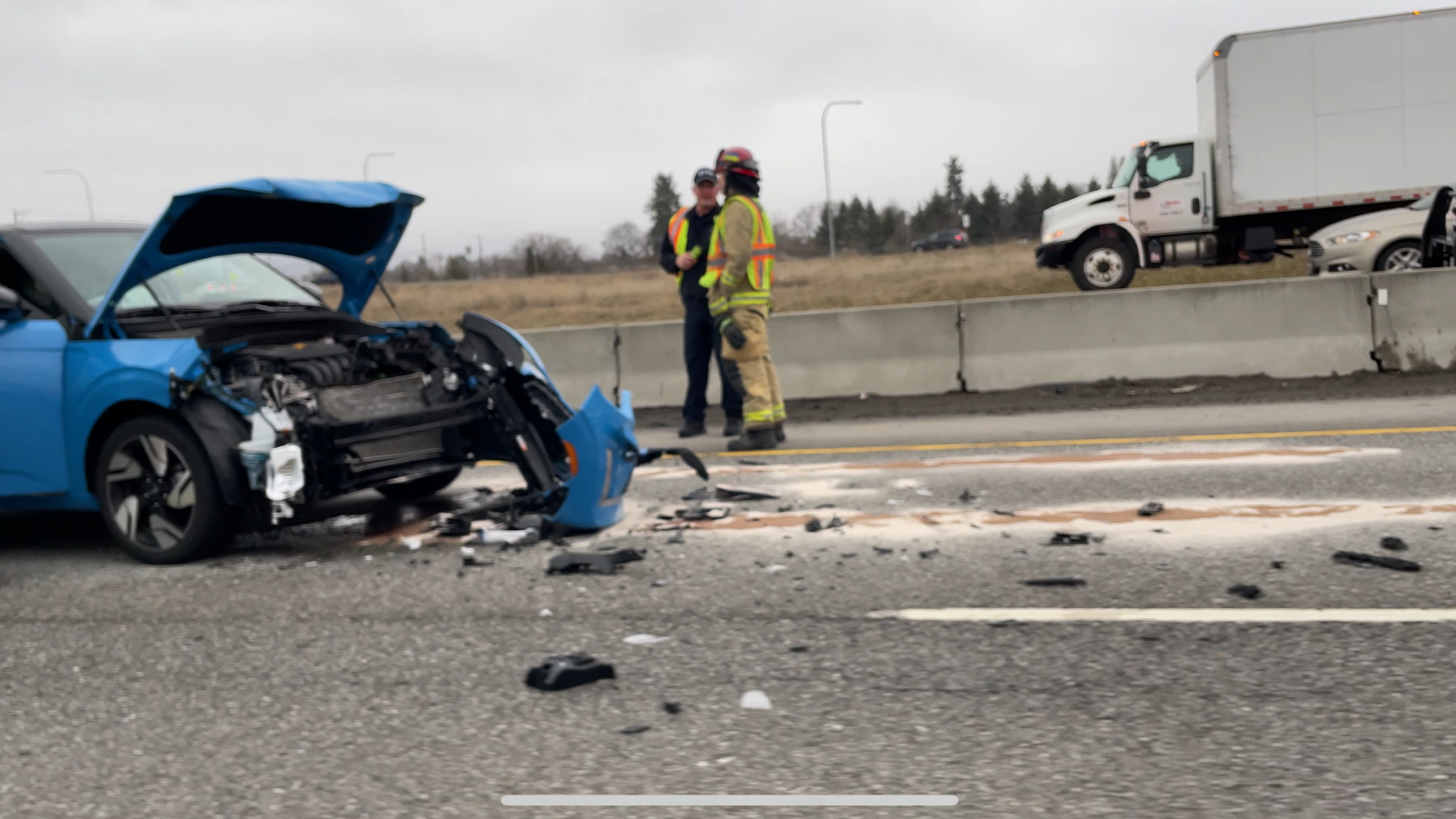 Crash cleared on I-90 westbound in Spokane Valley | News | kxly.com