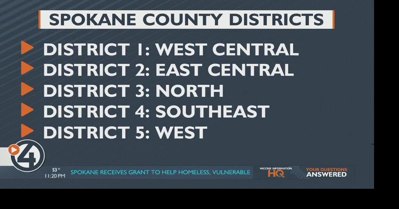 Spokane redistricting plan to create five new County Commissioner ...