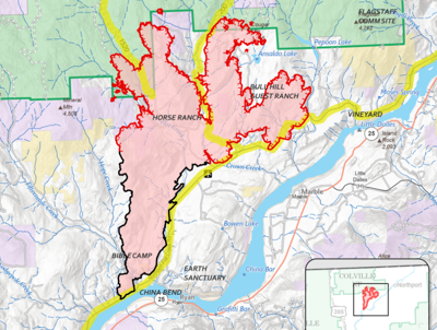 Firefighters expect increased containment Friday for wildfire in ...