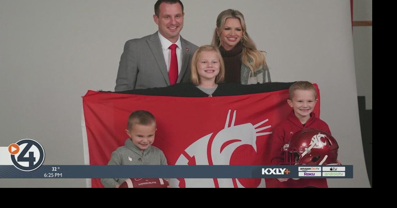 ‘I’m a husband first and a father first’: WSU head football Jake ...