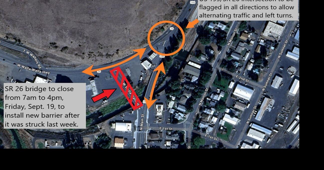 Delays expected for Apple Cup weekend travelers due to SR 26 bridge ...