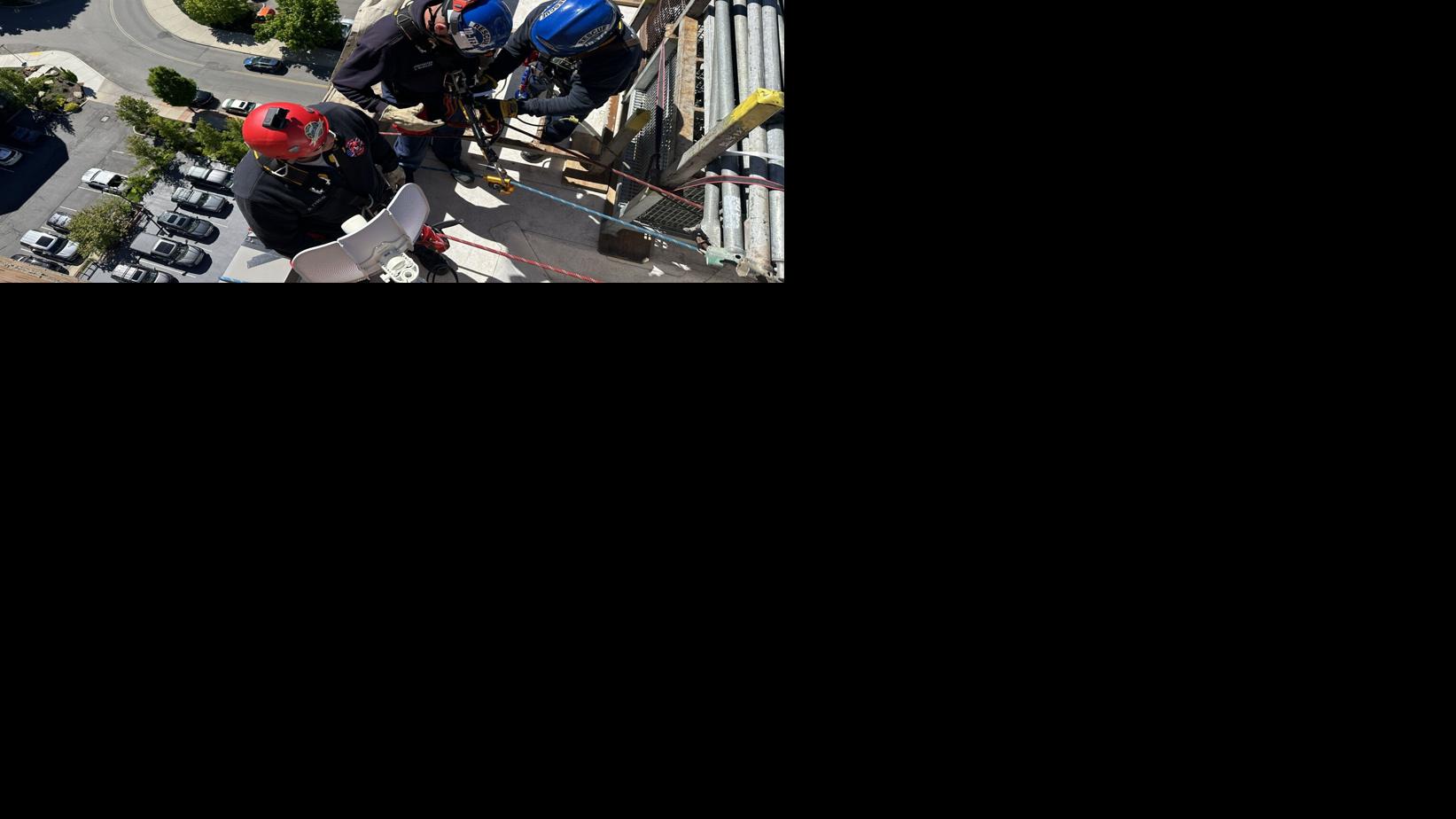 CDA firefighters rappel down 15-story building to prepare for any ...