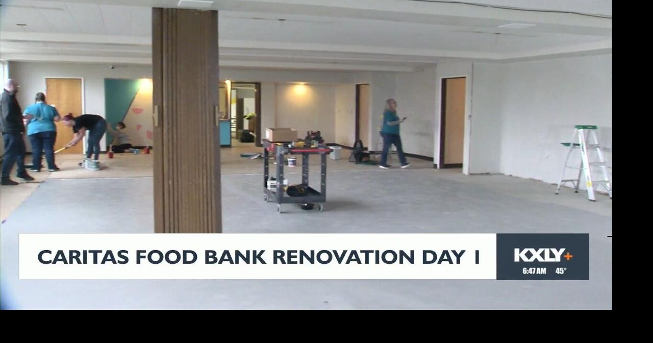 Day 1 of Caritas Food Bank Extreme Team | Video | kxly.com
