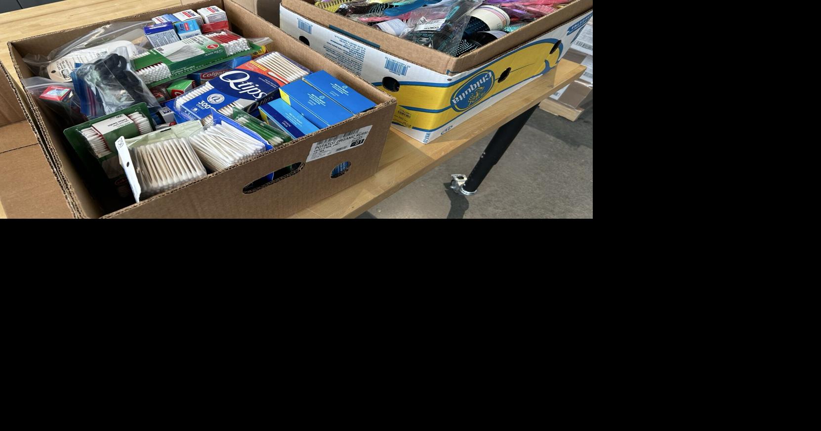 Local schools receive thousands of pounds of hygiene products from ...