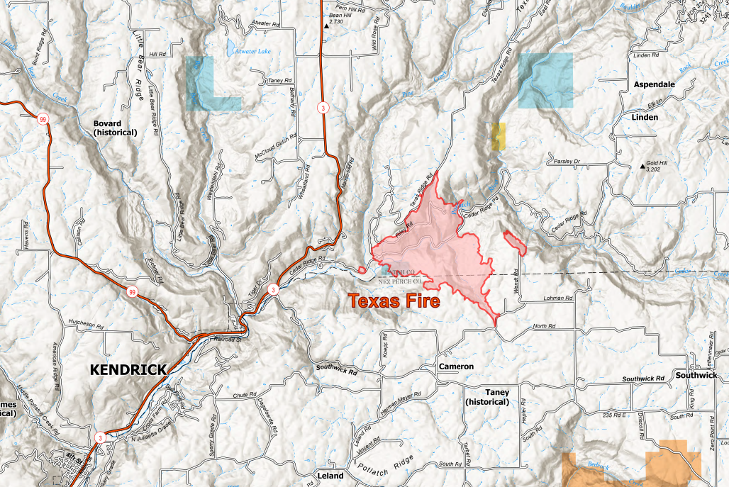 Texas Ridge Fire grows overnight, evacuations remain in place | News ...