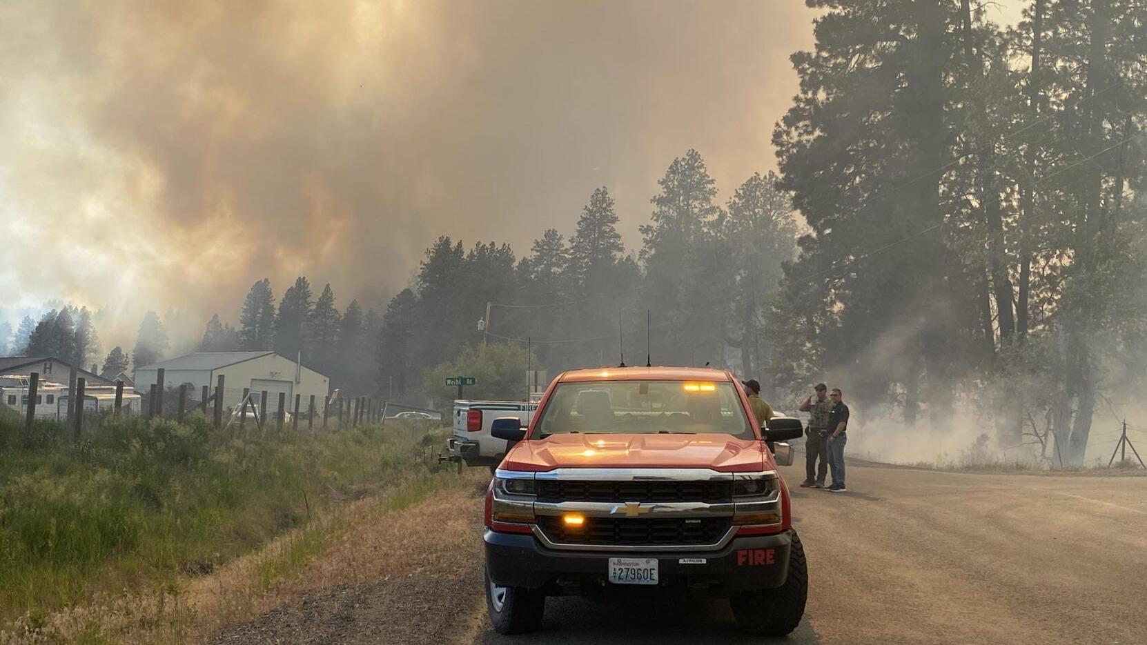 Level 3 (GO NOW) evacuations issued for fire burning east of Cle Elum | News | kxly.com
