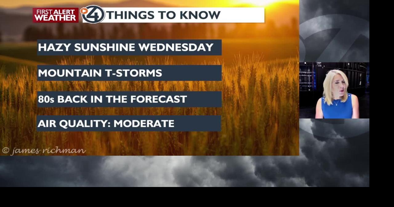 ⛅Hazy sunshine for a warm Wednesday with highs in the upper 80s - Kris ...