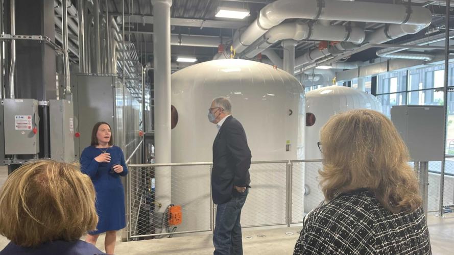 PHOTOS: Gov. Inslee tours Spokane’s new Catalyst building | Local News ...