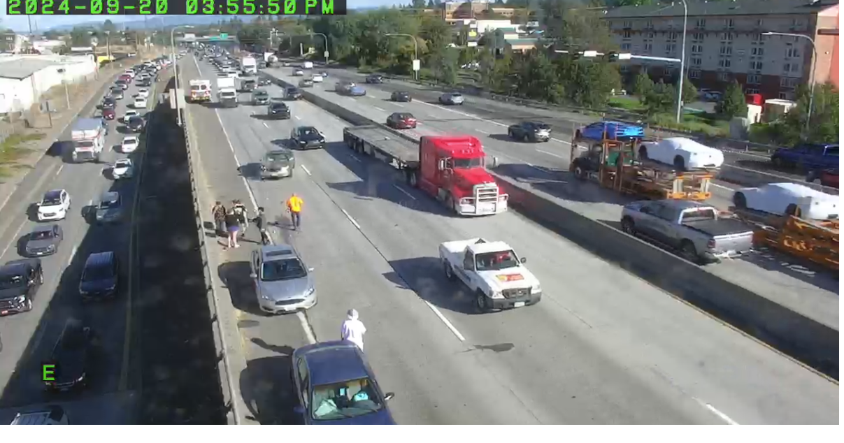 TRAFFIC ALERT: Crash on I-90 westbound blocks traffic near Division ...