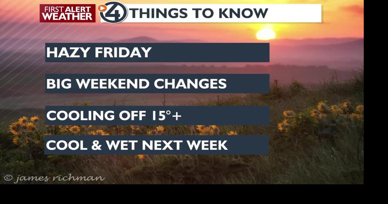 Hazy skies stick around into Friday - Matt | Weather | kxly.com