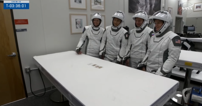 WATCH: NASA's SpaceX Crew 10 launch coverage begins | News | kxly.com