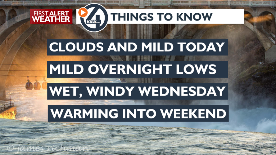 A very mild start to the week- Mark | Forecast | kxly.com