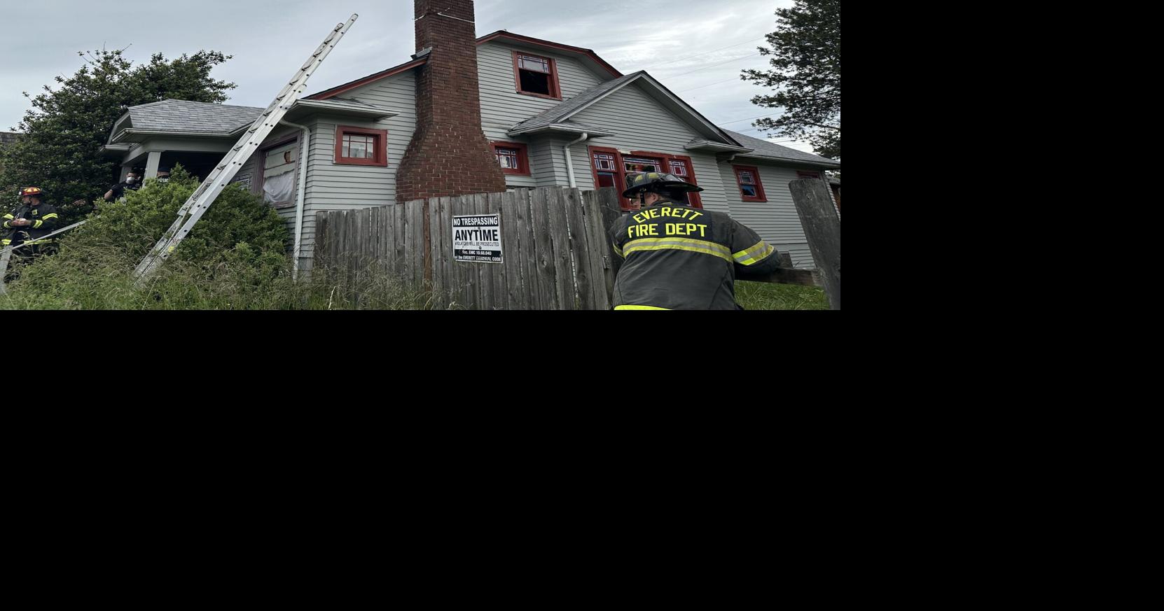Suspected trespasser gets stuck in chimney | News | kxly.com