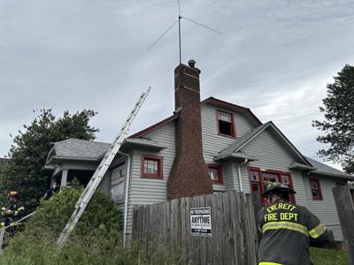 Suspected trespasser gets stuck chimney | News | kxly.com