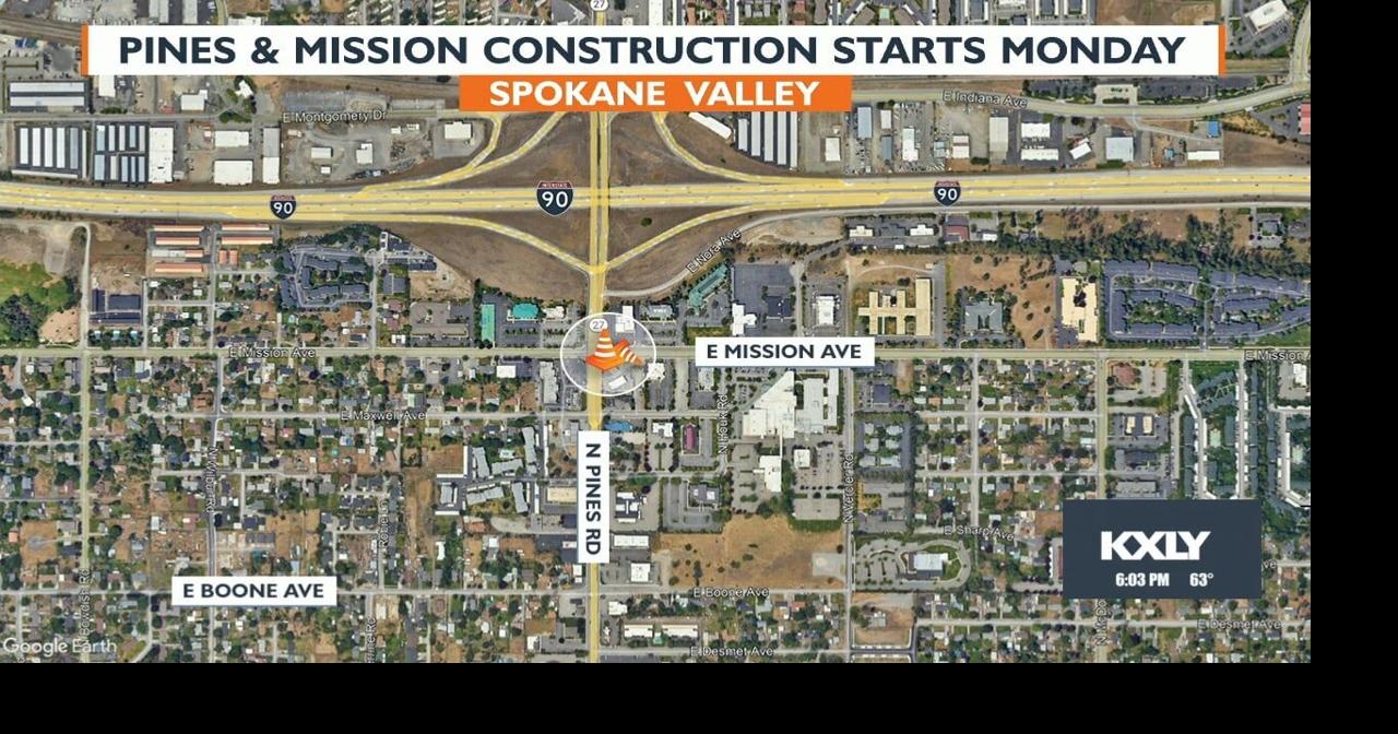 Multiple construction projects in Spokane area begin Monday | Video ...