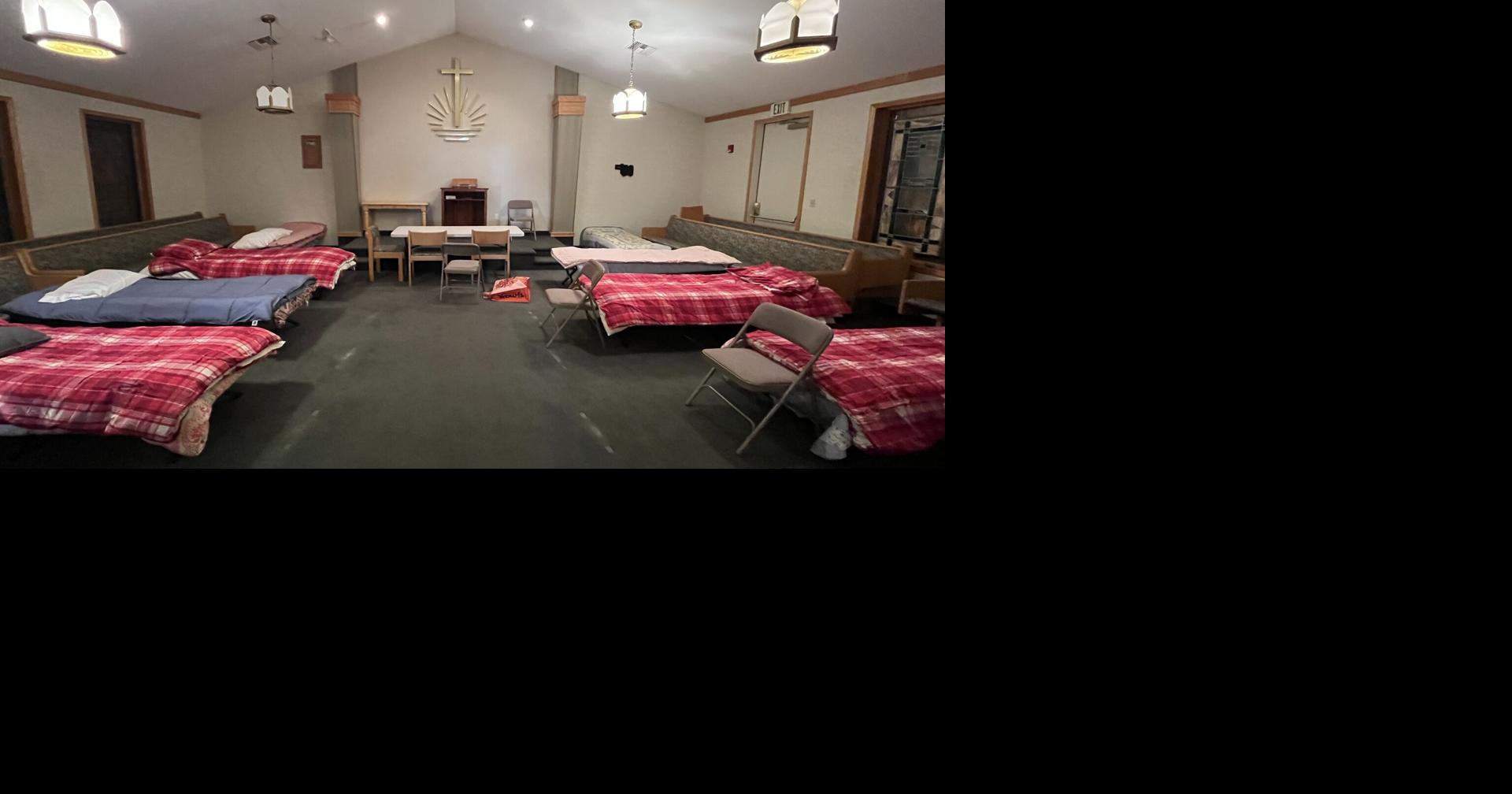 Local churches open their doors for homeless people, ahead of frigid ...