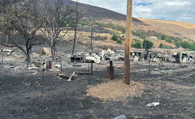 Firefighters get some containment on the Gwen Fire in Latah County ...