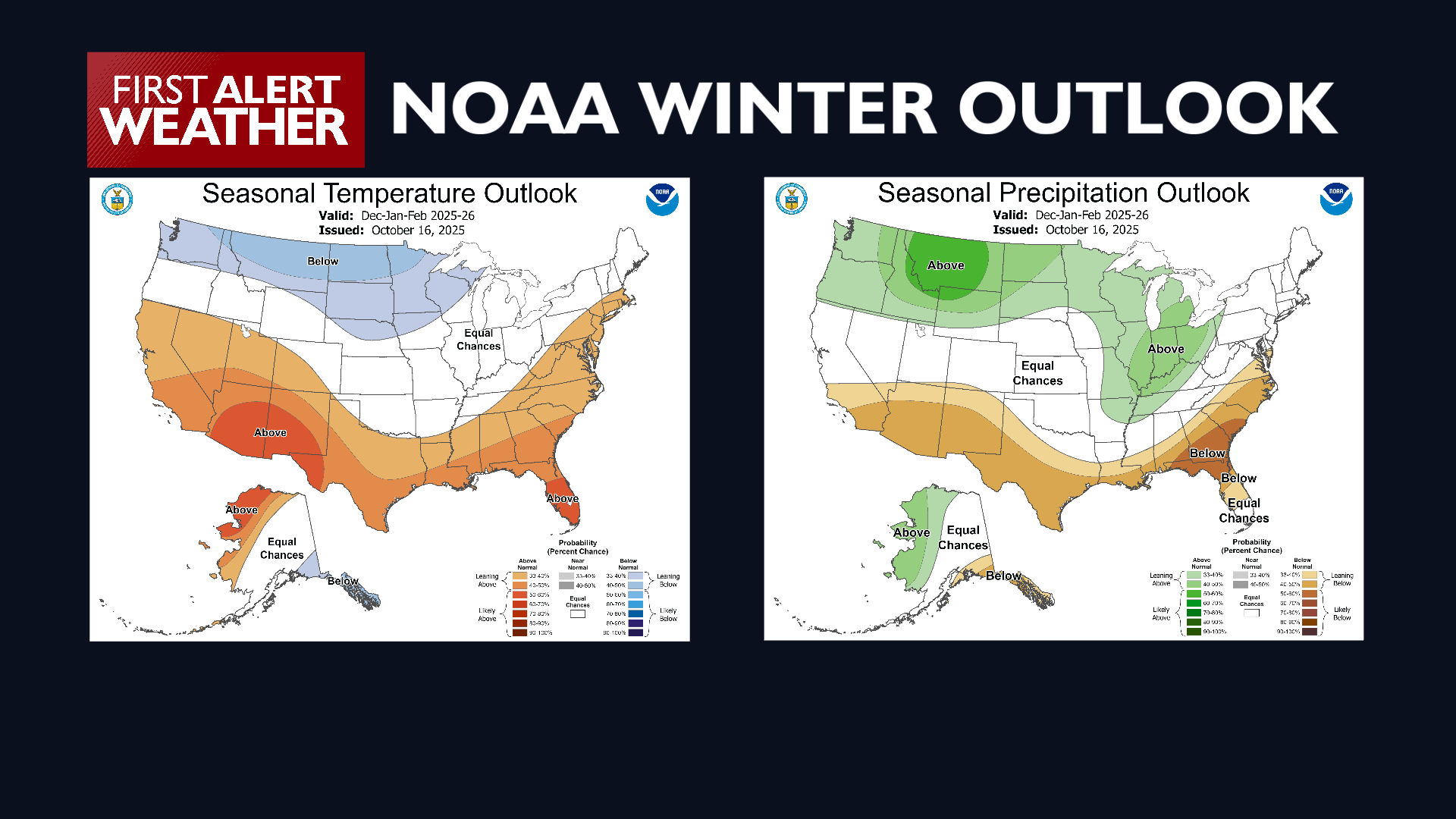 NOAA Winter Outlook trending cool and wet for the Inland Northwest | Local News | kxly.com