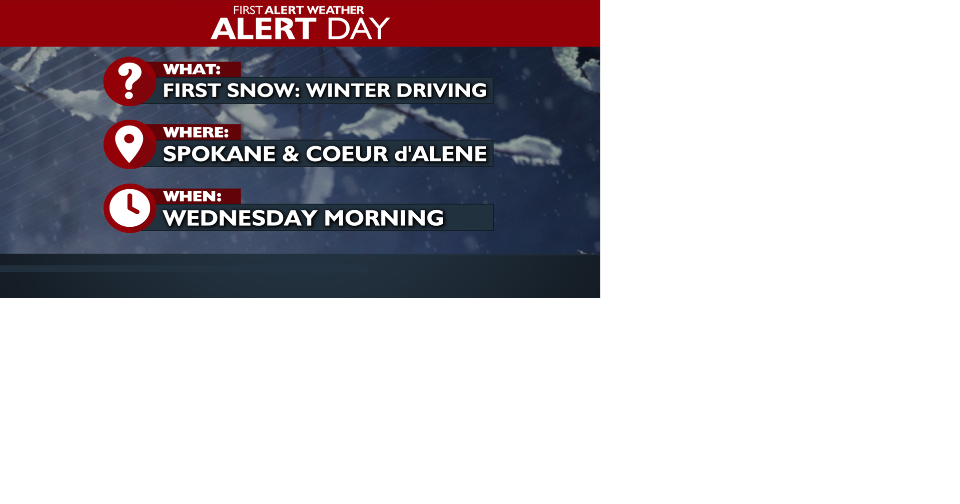 Weather Alert: First snow of the season is coming soon | Weather | kxly.com
