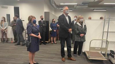 PHOTOS: Gov. Inslee tours Spokane’s new Catalyst building | Local News ...