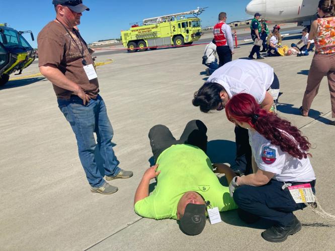 PHOTOS: First responders participate in mass casualty simulation ...