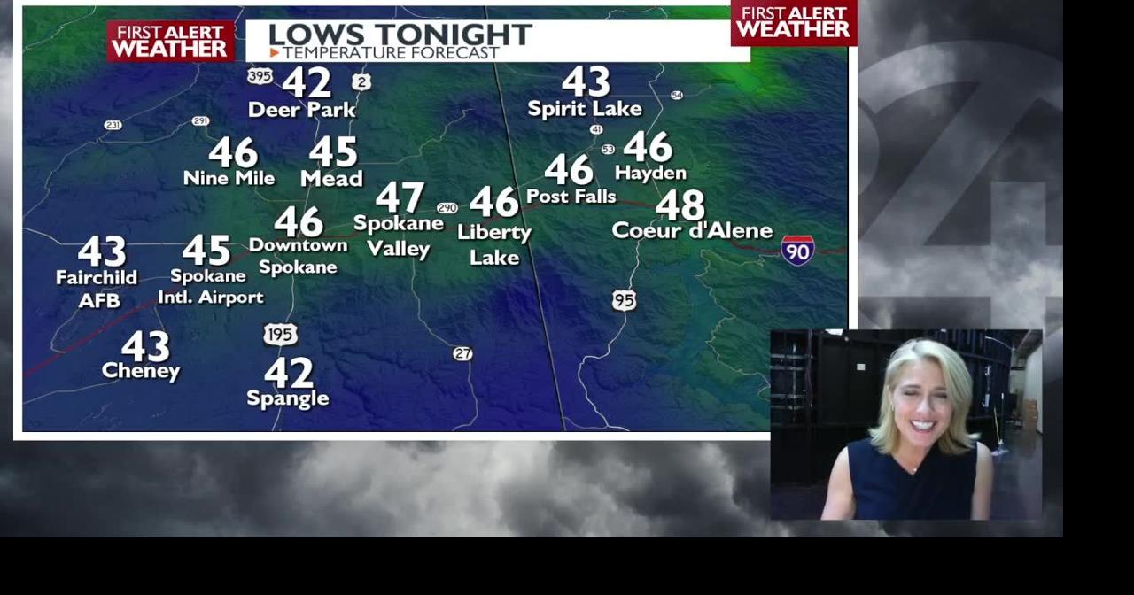 ⭐Clear and cool! Temperatures drop into the mid 40s by Thursday morning ...