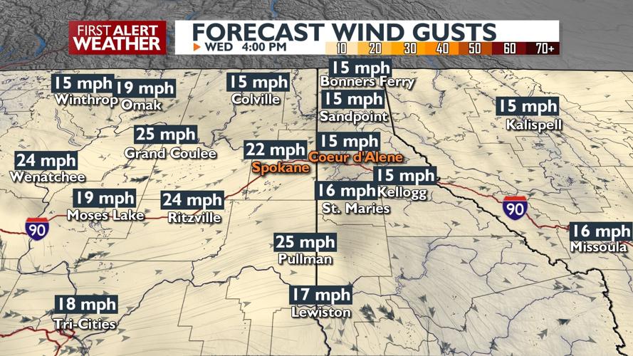 ⛅ Wednesday cold front! Find out how low the temperatures will drop ...