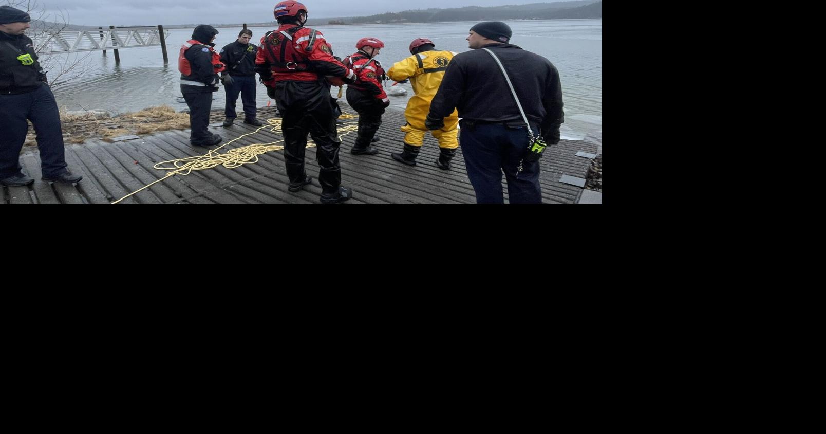 Spokane Valley Fire Department conducts rescue training on Newman Lake ...