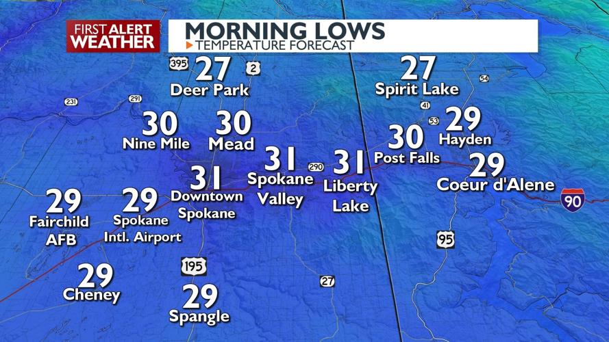 🥶 Chilly Thursday morning in the 20s followed by more spring sunshine🌤 ...