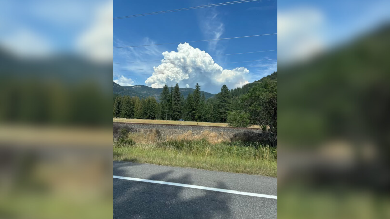 Wildfire burning near Hope, Idaho grows to over 2,100 acres with no ...