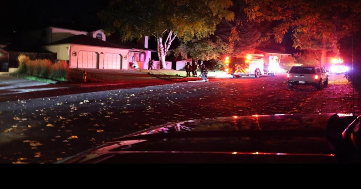 Spokane Fire knocks down house fire in north Spokane | News | kxly.com