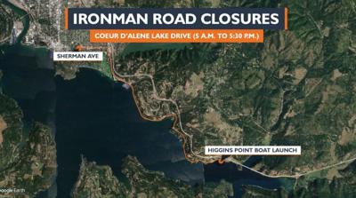 Coeur d’Alene IRONMAN road closures and delays | Community Events ...