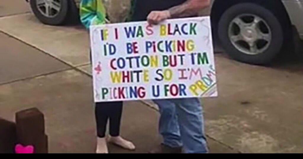 Student with racist promposal sign banned from prom | Education | kxly.com