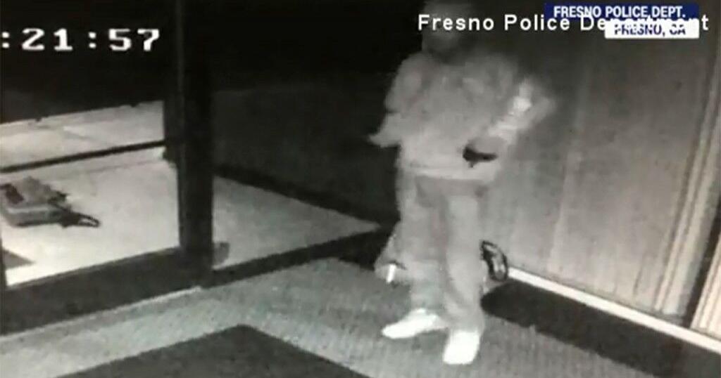 Security footage shows man dancing after breaking into business ...