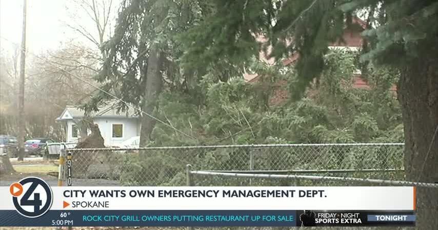 City of Spokane hopes to run its own department of emergency management ...