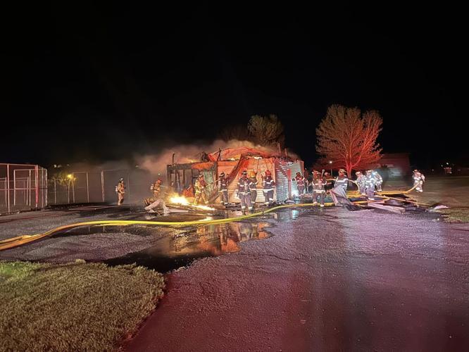 Storage facility/concessions stand at Ephrata Sports Complex destroyed ...