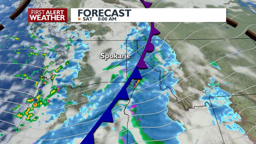 ⚠WEATHER ALERT: Heavy mountain snow and a rain/snow mix in the valleys ...