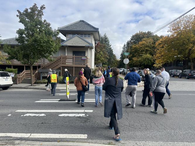 Spokane hosts 'Crosswalk to Crosswalk Walk Against Hate' following ...